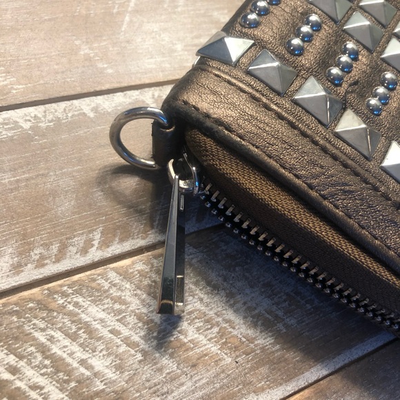 Accessories | Gold Studded Wallet | Poshmark